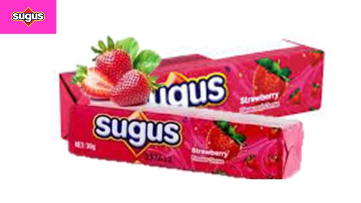 Sugus Chewy Strawberry Candy | Lazada PH