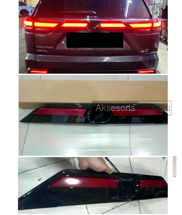Trunk Lid Trunklid Led Bagasi Innova Zenix Import | Lazada Indonesia