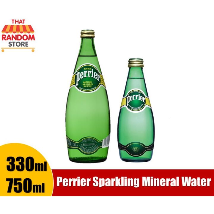 Perrier Natural Sparkling Mineral Water (330/750ml) | Lazada