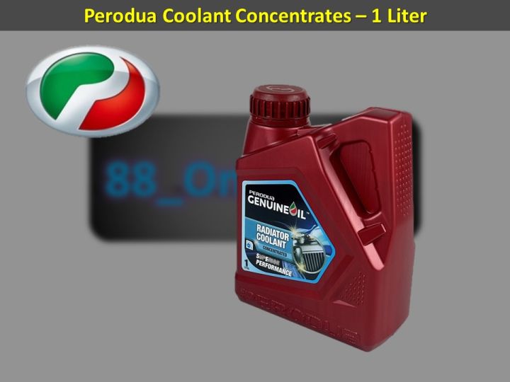 Perodua Coolant - 1Liter Concentrated Radiator Coolant | Lazada