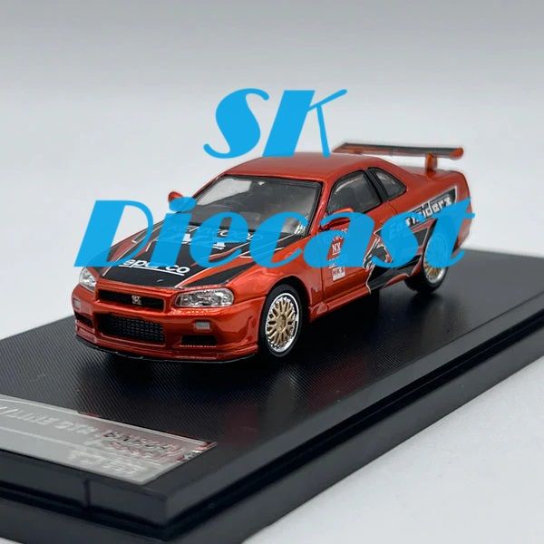 Time Micro 1/64 Need For Speed Underground Inspired GT-R (R34), Orange ...