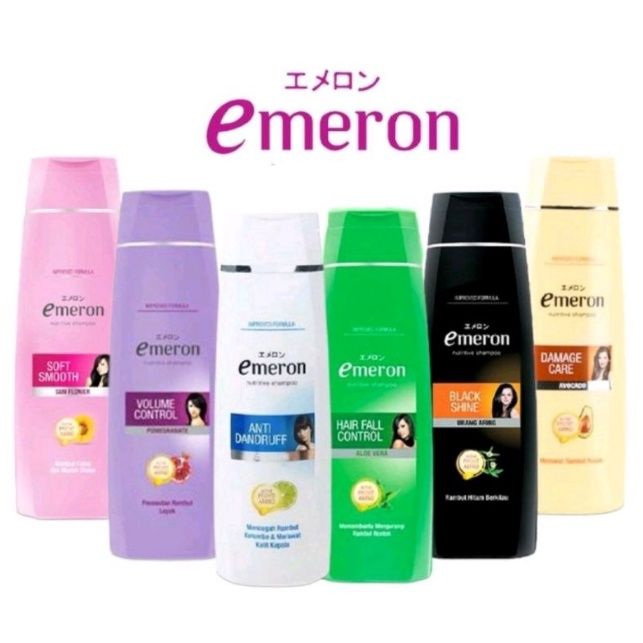 shampoo emeron 340 ml / emeron Shampoo Botol 340ml | Lazada Indonesia