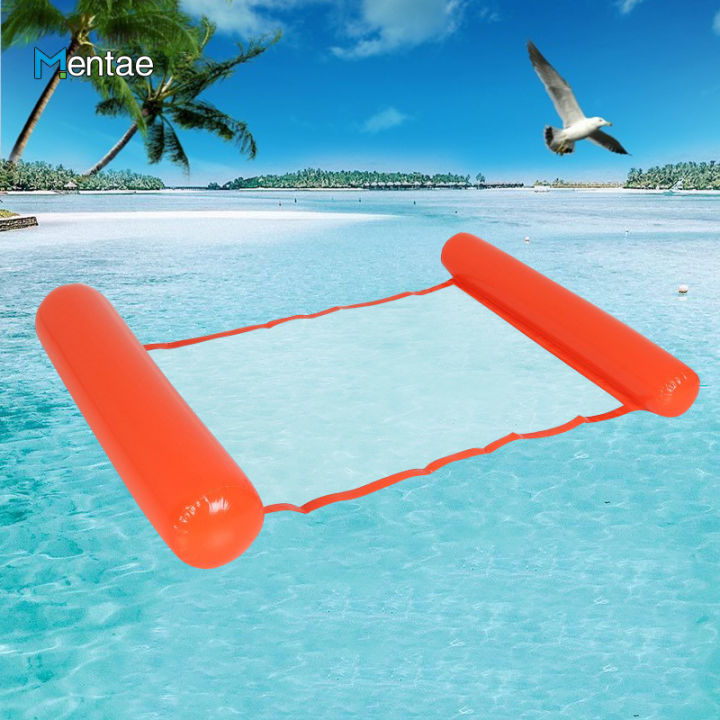 Swimming pool inflatable water floating hammock foldable inflatable ...