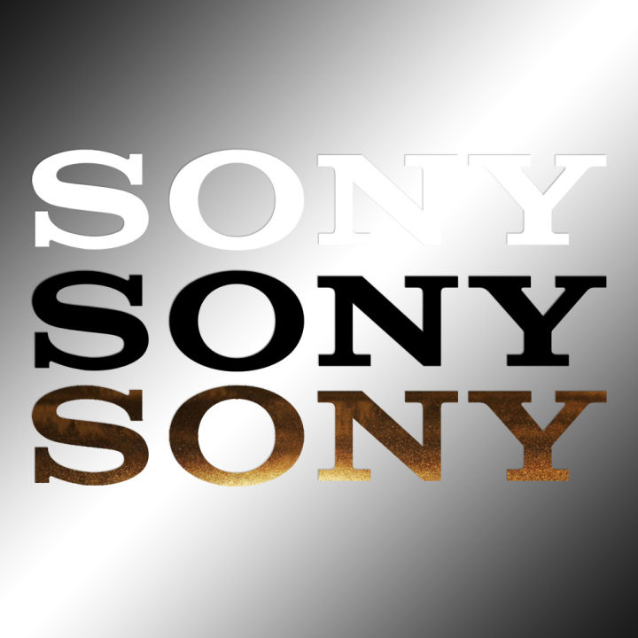 Stickers | (2) Sony | Weather Proof Decals | Logo | die-cut | 3 inches ...