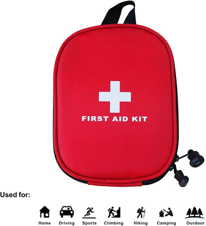 Roobuck First Aid Kit - for Car,Travel, Sports, Camping, Home,Hiking or ...