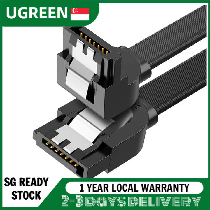 UGREEN 0.5 Meter SATA Cable 3.0 to Hard Disk Drive SSD HDD Sata 3 ...