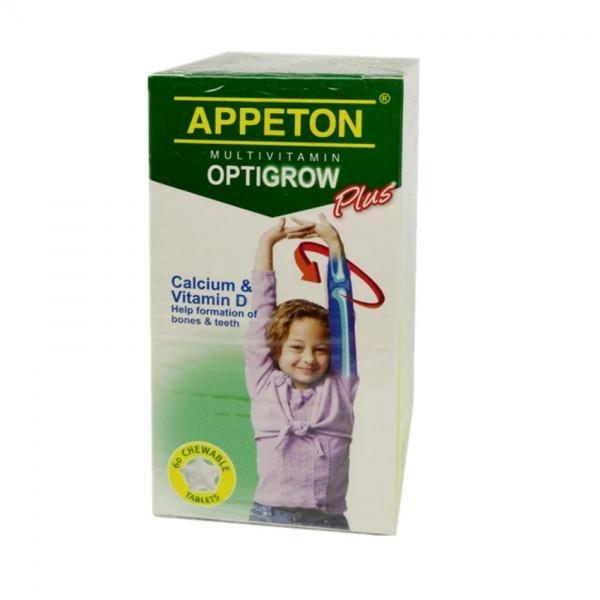 Appeton Multivitamin Optigrow Plus Tablets 60'S | Lazada