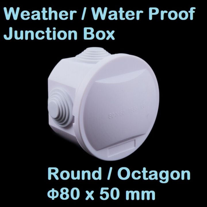 Round Octagon Junction Box Waterproof Outdoor Electrical CCTV Enclosure ...