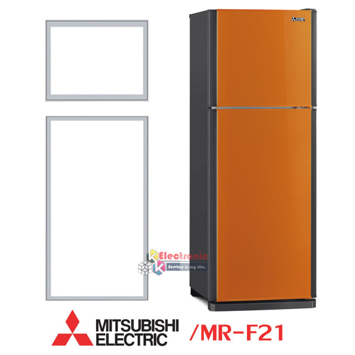 ขอบยางประตูตู้เย็น MITSUBISHI รุ่น MR-F21 ของแท้ (แบบศรกดตามร่อง ...