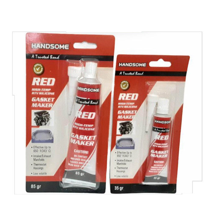 Lem red silicone Handsome 85 gram Gasket maker asli 85 gram | Lazada ...