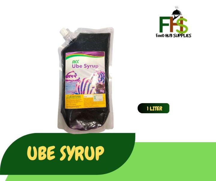 Ube Syrup 1liter (ACC brand) | Lazada PH