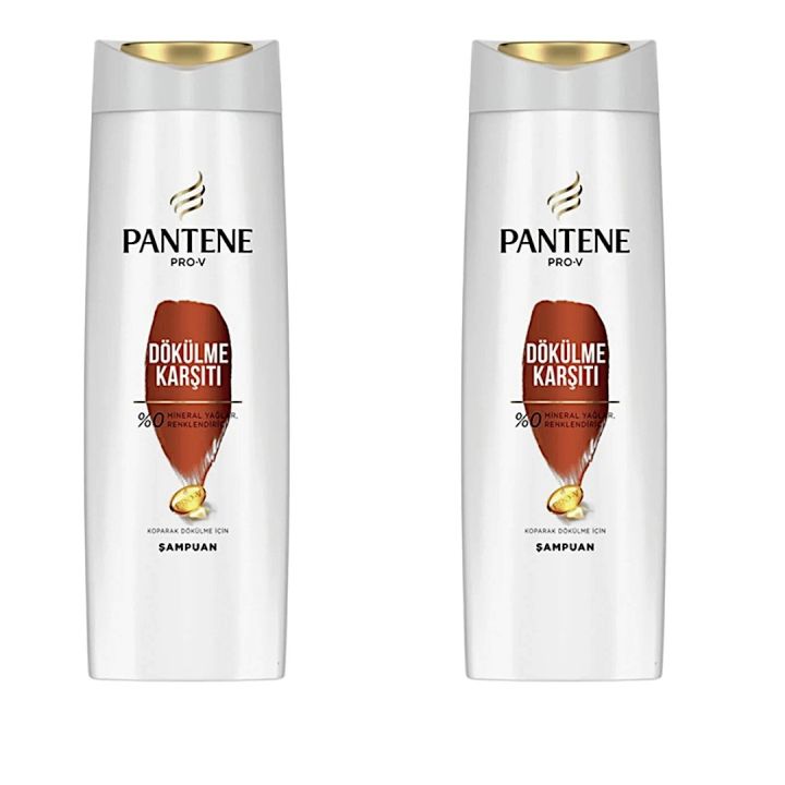 [Bundle of 2] Pantene 3-in-1 Shampoo Anti-Hair Fall 350ml | Lazada PH