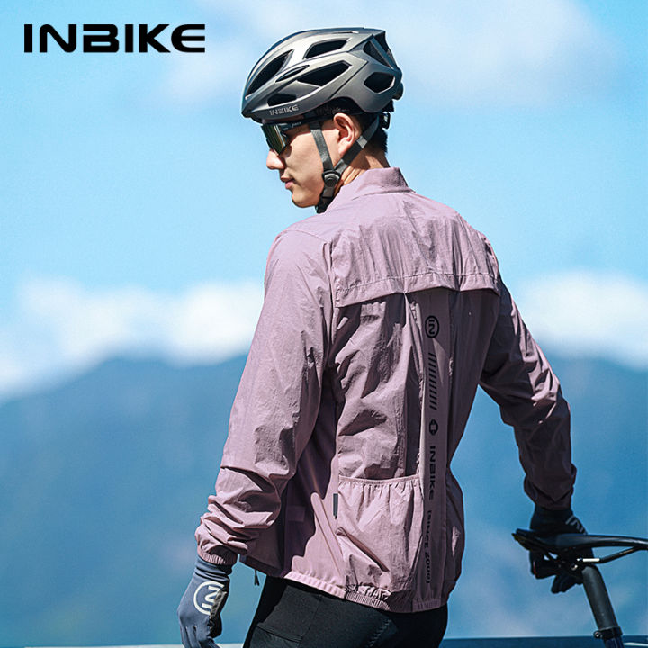 INBIKE Men's Cycling Windbreaker Lightweight Waterproof Reflective ...