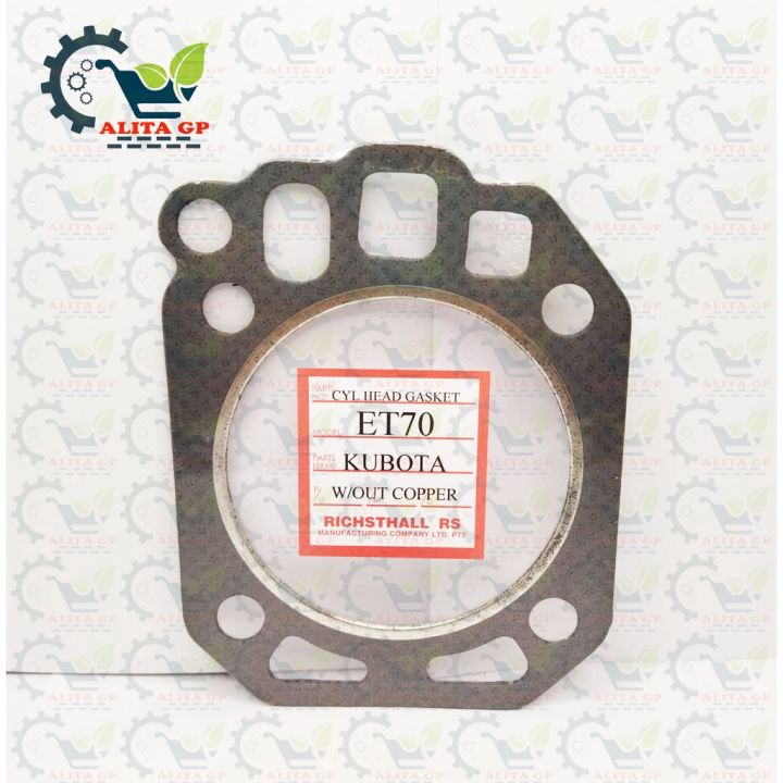 Cylinder Head Gasket Kubota ET70 ER600 E7 Diesel Engine | Lazada PH