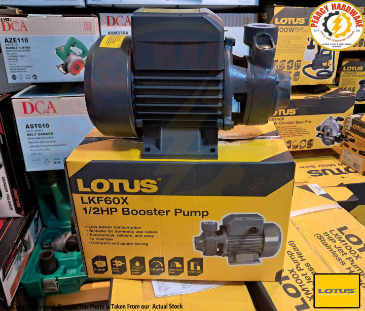 GENUINE Lotus Booster Pump 1/2HP LKF60X -Electric Pump | Lazada PH