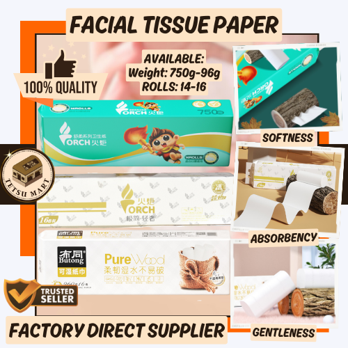 Facial Tissue Paper Towel Wood Pulp Napkin Tissue Paper Tissue Packs ...