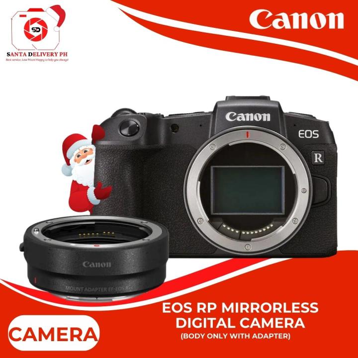 Canon EOS RP Mirrorless Digital Camera (Body Only with adapter) | Lazada PH