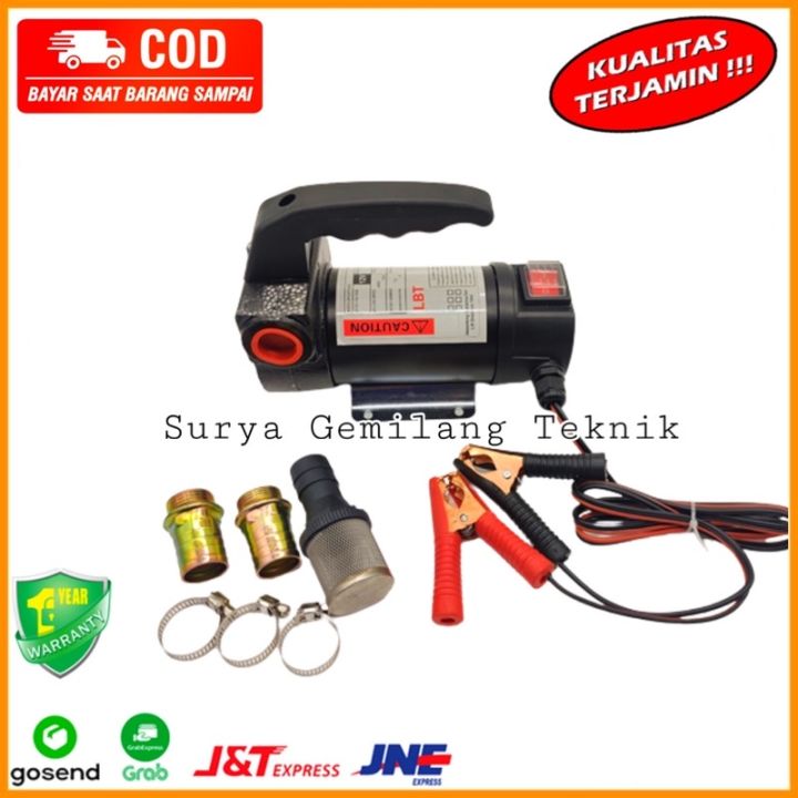 Pompa DC 12 Volt Pompa Minyak Solar Dan Oli 12Volt Dc Pompa Pertamini ...