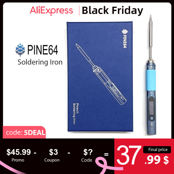 Pine64 Tips Pinecil Soldering Iron Portable Mini USB Interface For ...