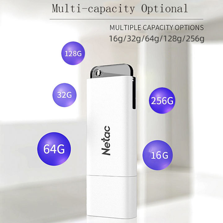 Netac U185 USB3.0 High-speed U Disk USB Flash Drive Built-in Encryption ...