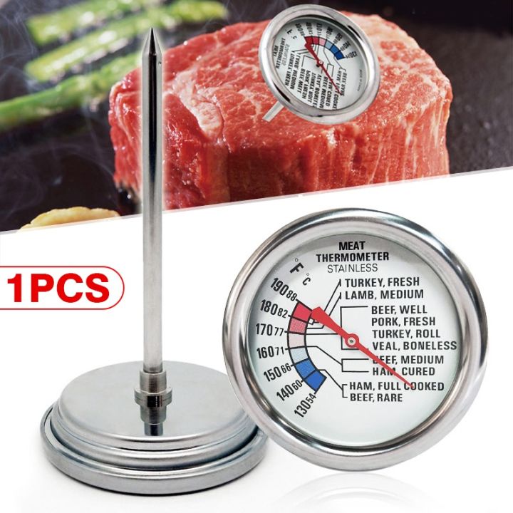 LBT Meat Poultry Food Steak Thermometer BBQ Oven Temperature Stainless ...