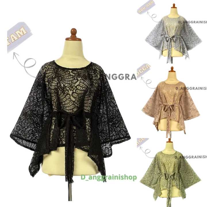 OUTER BROKAT TALI, ATASAN BROKAT, KEBAYA BROKAT PREMIUM | Lazada Indonesia