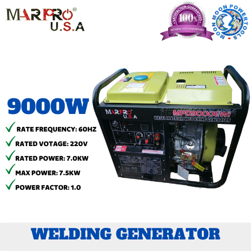 MARPRO USA 9000 diesel welding generator with inverter 300amps welding ...