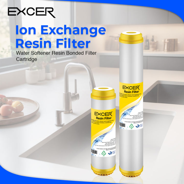 Ion exchange resin filter / water softener resin bonded filter ...