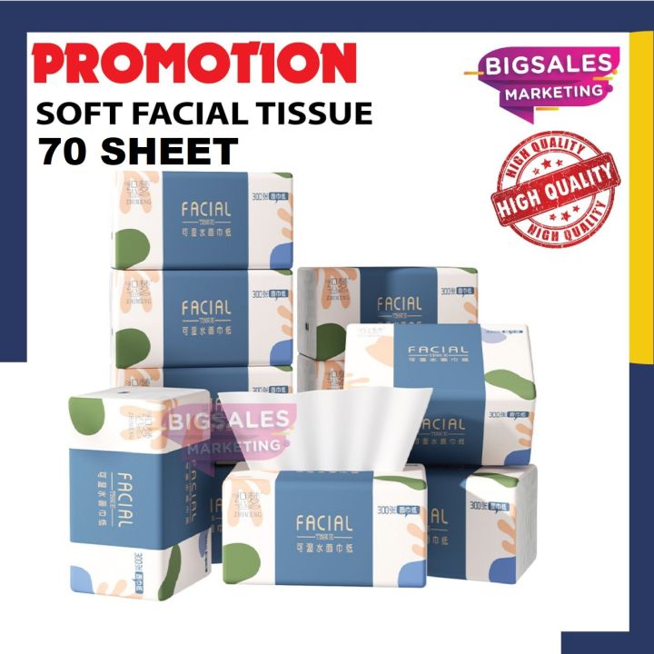 BIGSALES 1 Pack Soft Facial Tissue Disposable Cleansing Towel Cotton ...