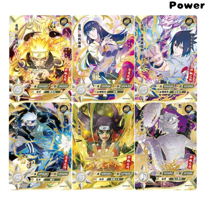 [Hot]KAYOU Genuine Naruto MR Card Uzumaki Naruto Uchiha Sasuke Itachi ...