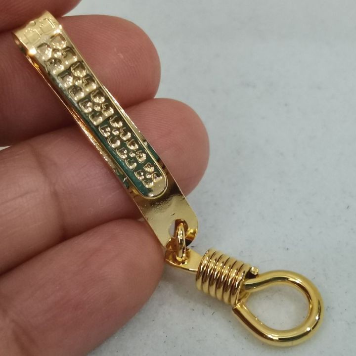 Stainless Steel Pocket Clip For Amulet With Gold Plated. | Lazada