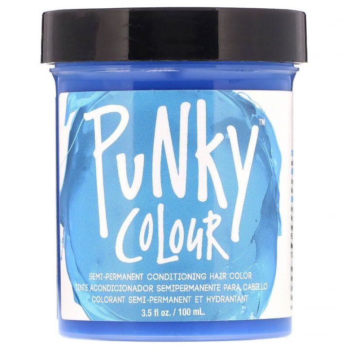 Punky Colour, Semi-Permanent Conditioning Hair Color Turquoise 3.5 fl ...