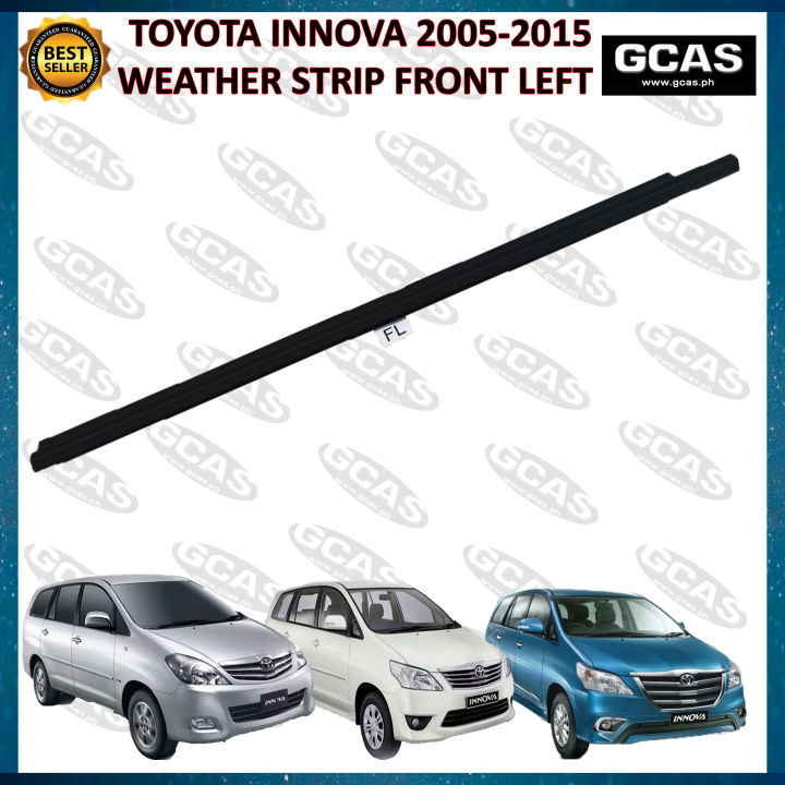 Toyota Innova 2005-2015 Window Molding Weather Strip ( Set and Per ...