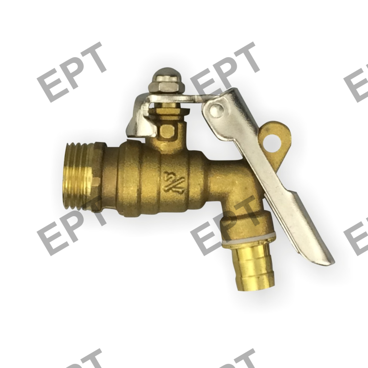 TANSO Brass Faucet with Lock 1/2‘’ Hose Bibb | Lazada PH