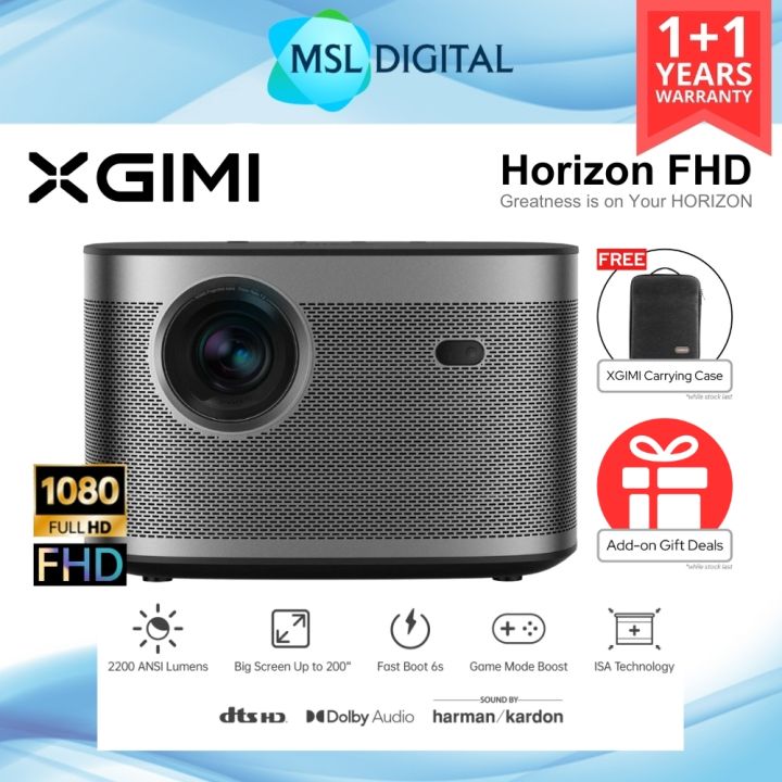 XGIMI Horizon FHD Projector | 1080p Resolution | Ultra-Bright Display ...