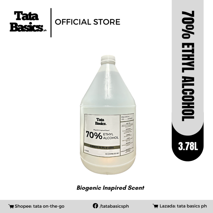 3.78L Ethyl Alcohol | Tata Basics Ph | Lazada PH