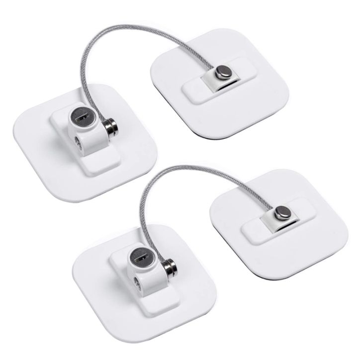 Fridge Lock,Refrigerator Locks,Freezer Lock with Key for Child Safety ...