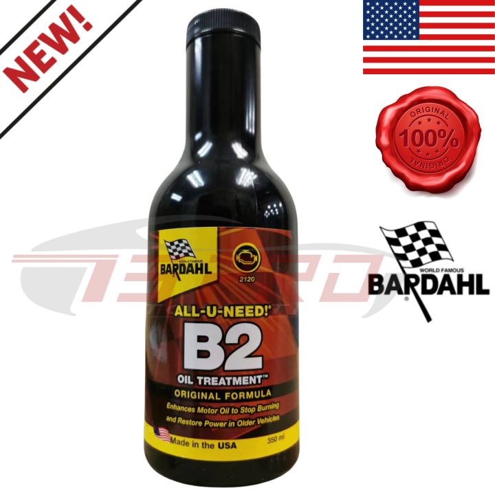 Bardahl 2 B2 2120 Engine Oil Treatment , Rawatan Minyak Enjin 350ml ...