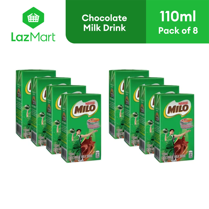 Milo RTD 110ml - Pack of 8 [Expiry on October 31, 2026] | Lazada PH