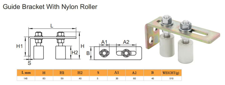 Turning Gate Hardware Kit for Sliding Gate | Lazada PH