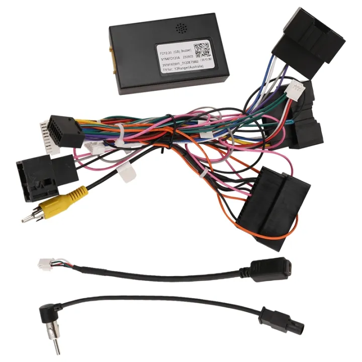 Car Radio Cable Android Head Unit Power Wiring Harness Socket Connector ...