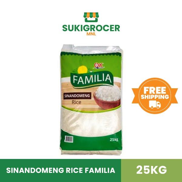 Sinandomeng Rice Familia 25kg | Lazada PH