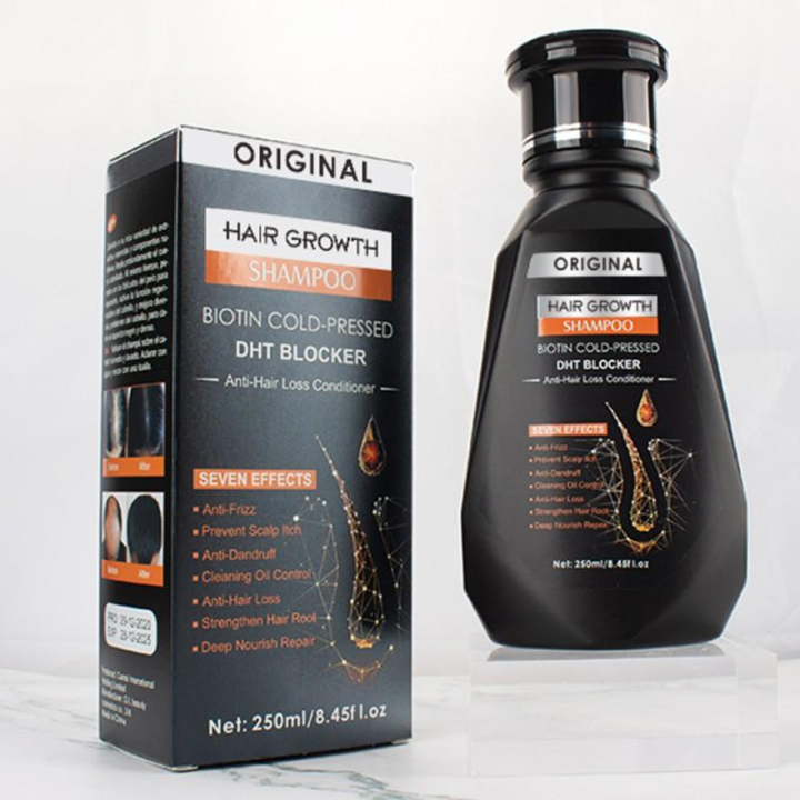 TOP ONE Hair Growth Shampoo / Essential Oil Biotin-Cold Pressed DHT ...