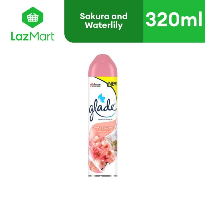 Glade Air Freshener Sakura and Waterlily 320ml | Lazada PH