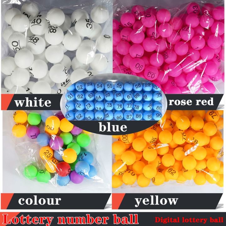 Digital ball 01-100 / 01-200number ball with word lottery ball touch ...