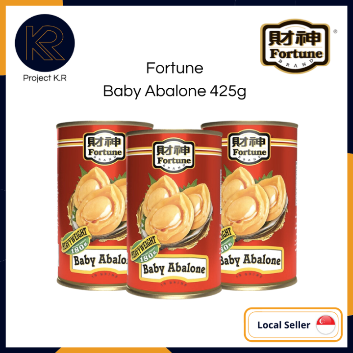 Fortune Baby Abalone 425g/Per can (8-12pcs) (LOCAL STOCK) | Lazada ...