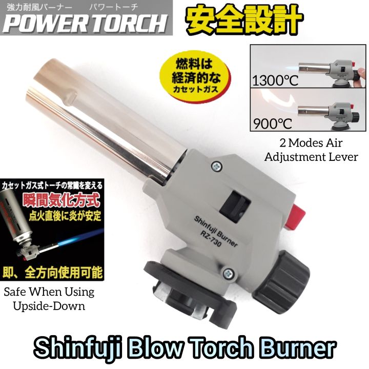 Japan Shinfuji Rotary Power Torch Or Blow Torch Burner For BBQ, Camping ...