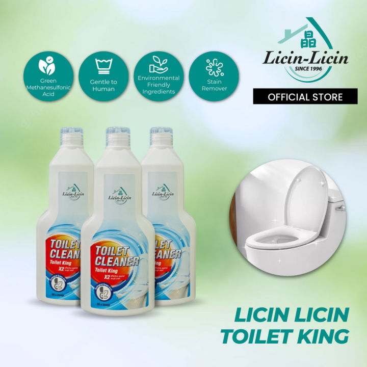 Licin Licin Toilet King 900ML Toilet Cleaner Tough Stain Remover Anti ...