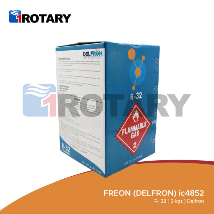 1Rotary Freon R-32 (3kgs) Delfron IC4852 | Lazada PH