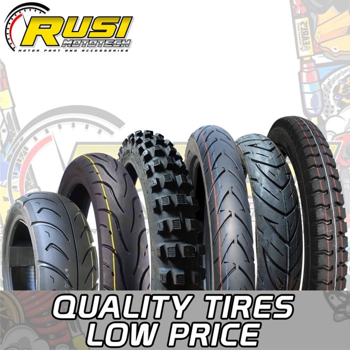 Quality Tires for RUSI Motorcycles Random brand Random design | Lazada PH